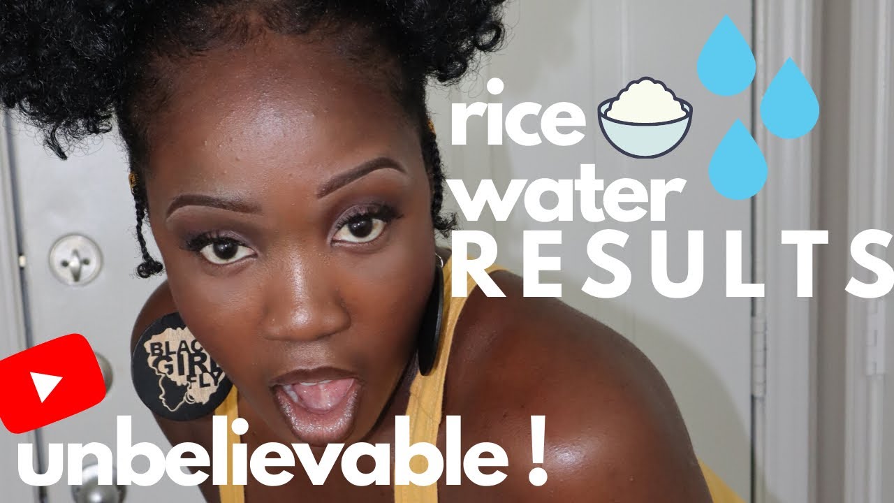 RICE WATER RESULTS | Detailed Rice Water Routine - YouTube