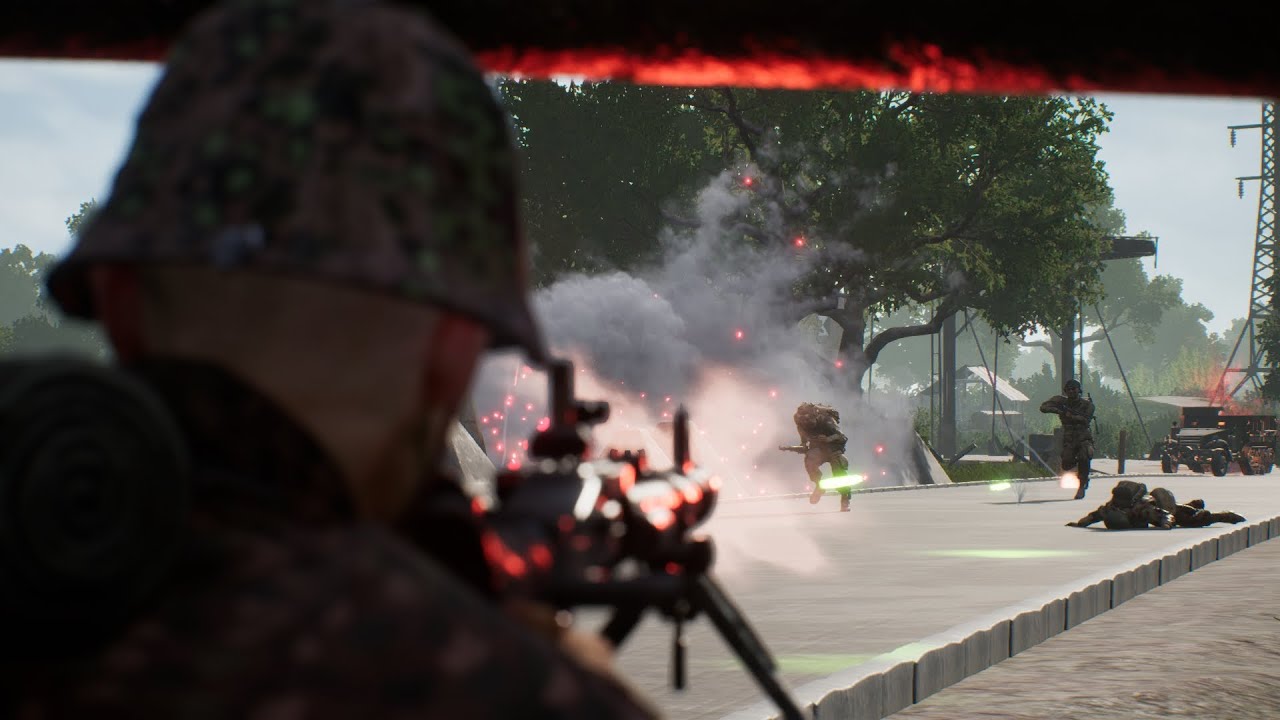 Post Scriptum - MG34 Veghel Streetfighting [DENG Comms/ENG Subs] - YouTube