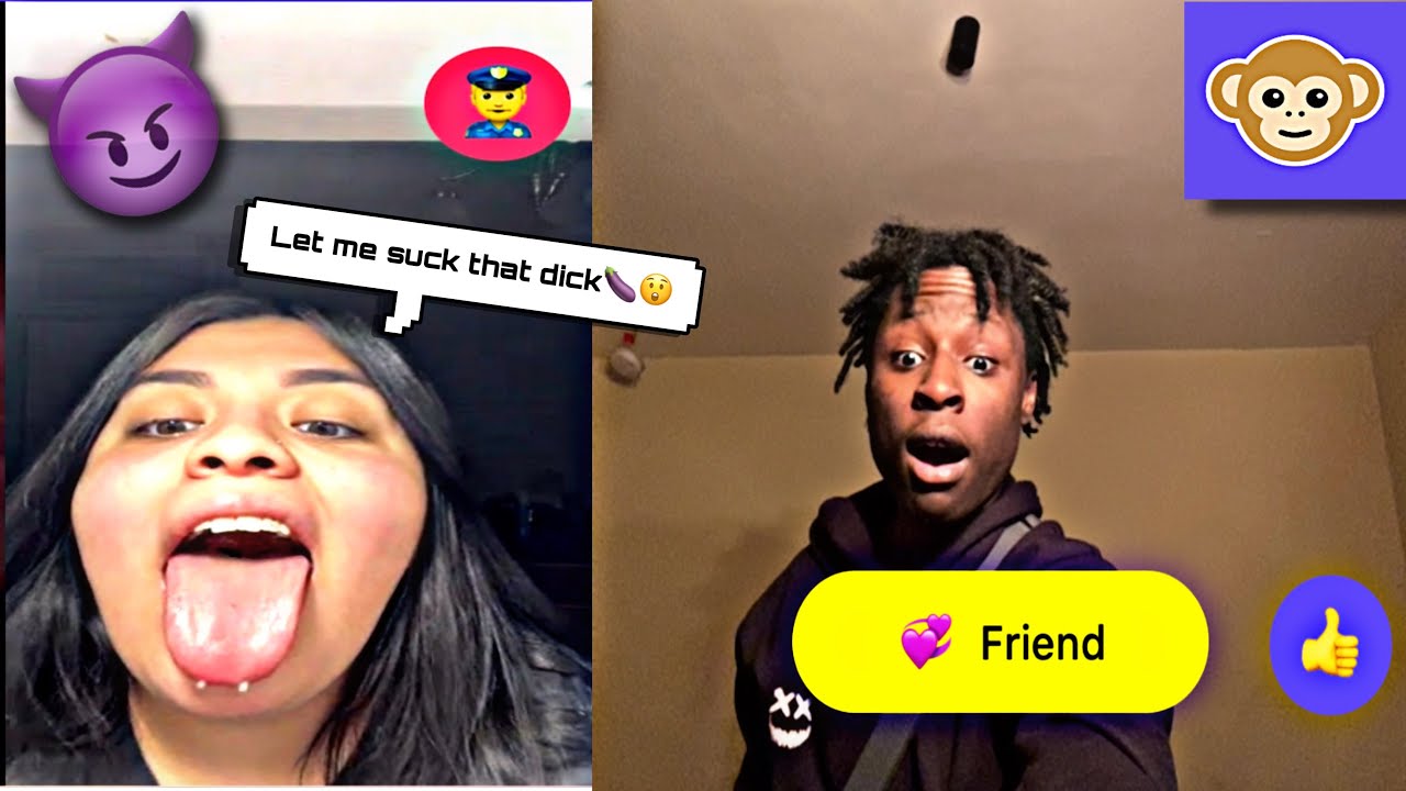 EVERY GIRL IS ON DEMON TIME ON THE MONKEY APP😈*SHE WENT CRAZY ON THE ...