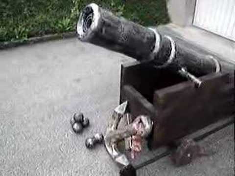 Homemade air cannon - YouTube