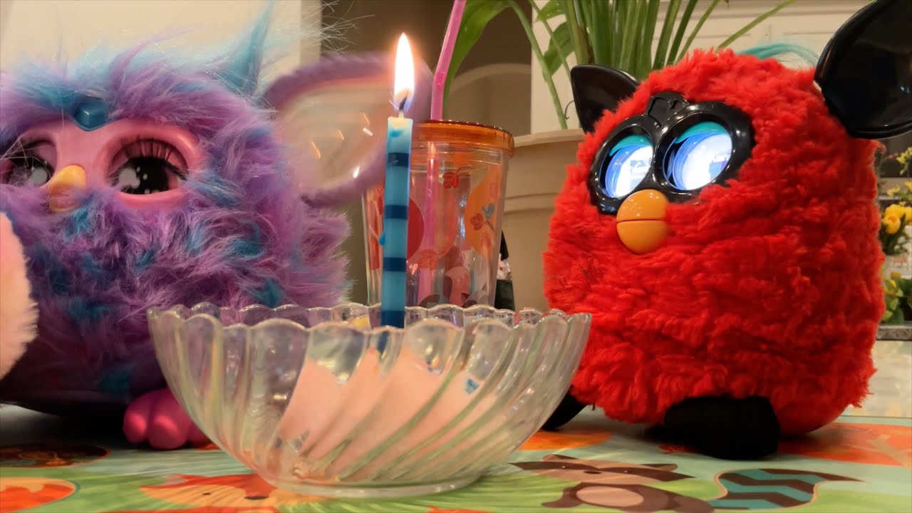 Happy Birthday red furby! - YouTube