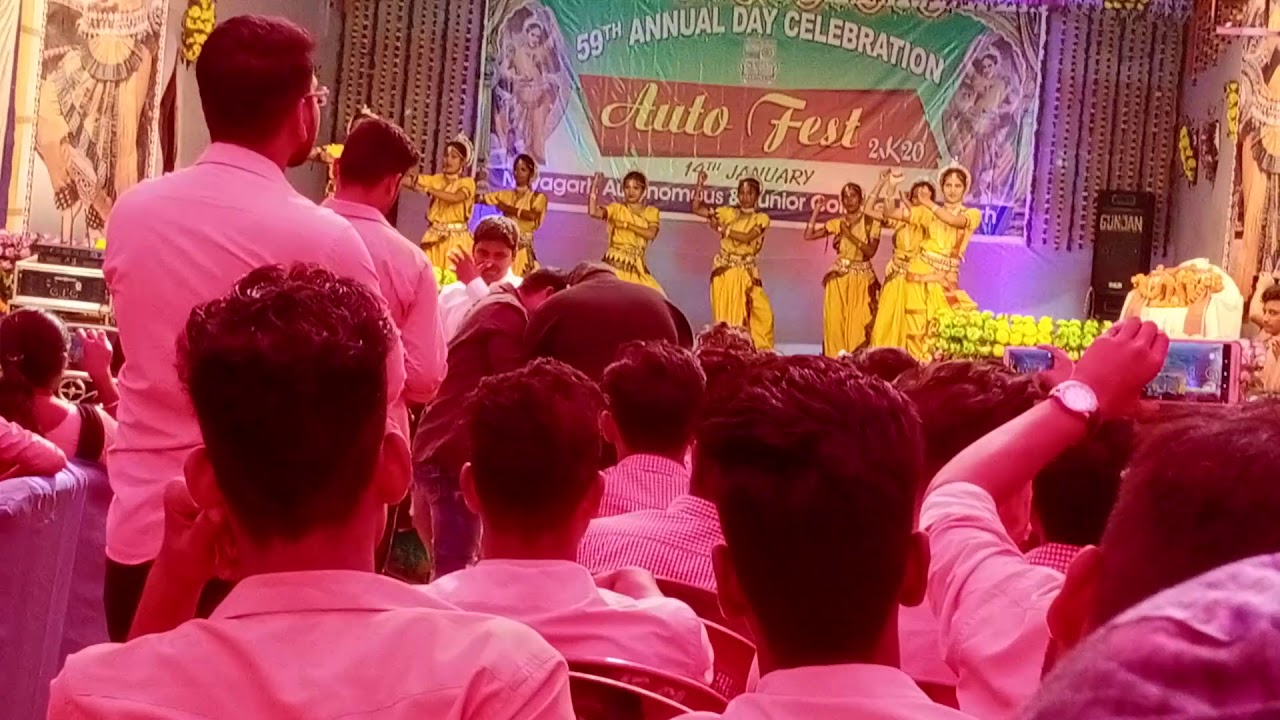 College annual function Dance 26 - YouTube