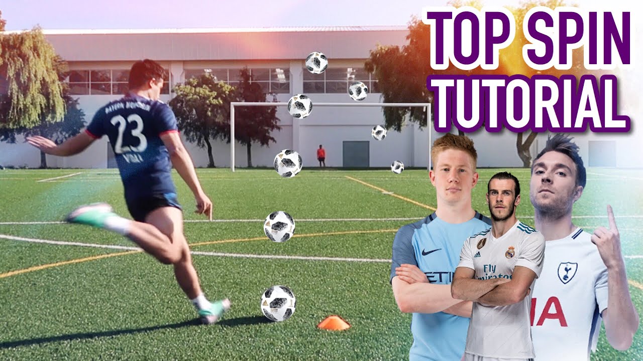 TOP SPIN TUTORIAL | EL EFECTO DE BALE, DE BRUYNE, ERIKSEN... 🔥 - YouTube