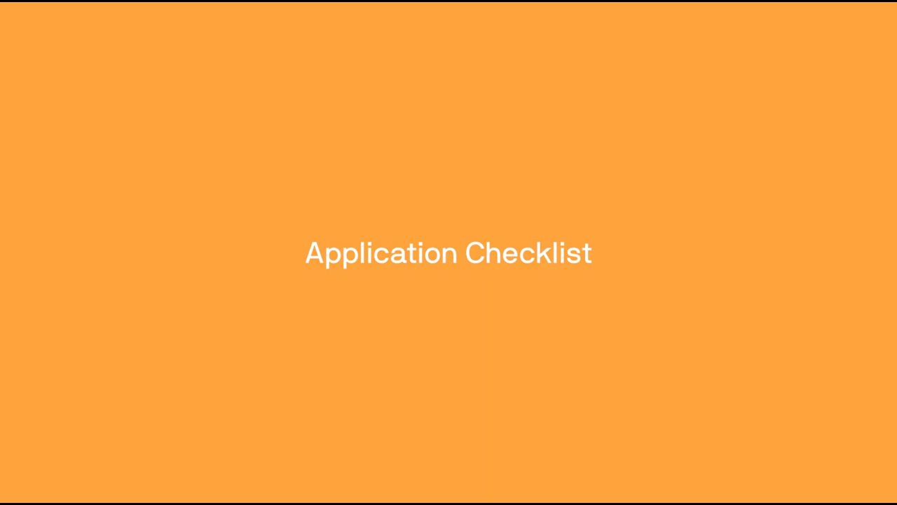 From Studio to Square: Application Checklist - YouTube