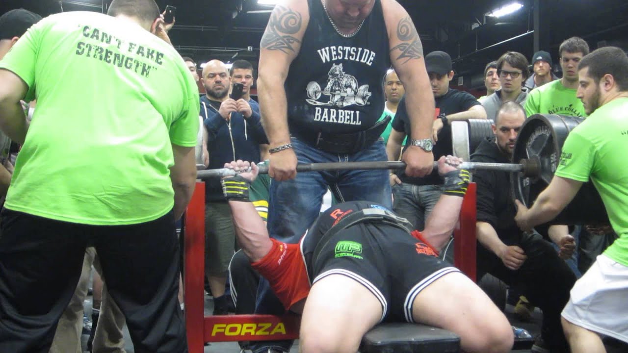 1005 David Hoff bench attempt - YouTube