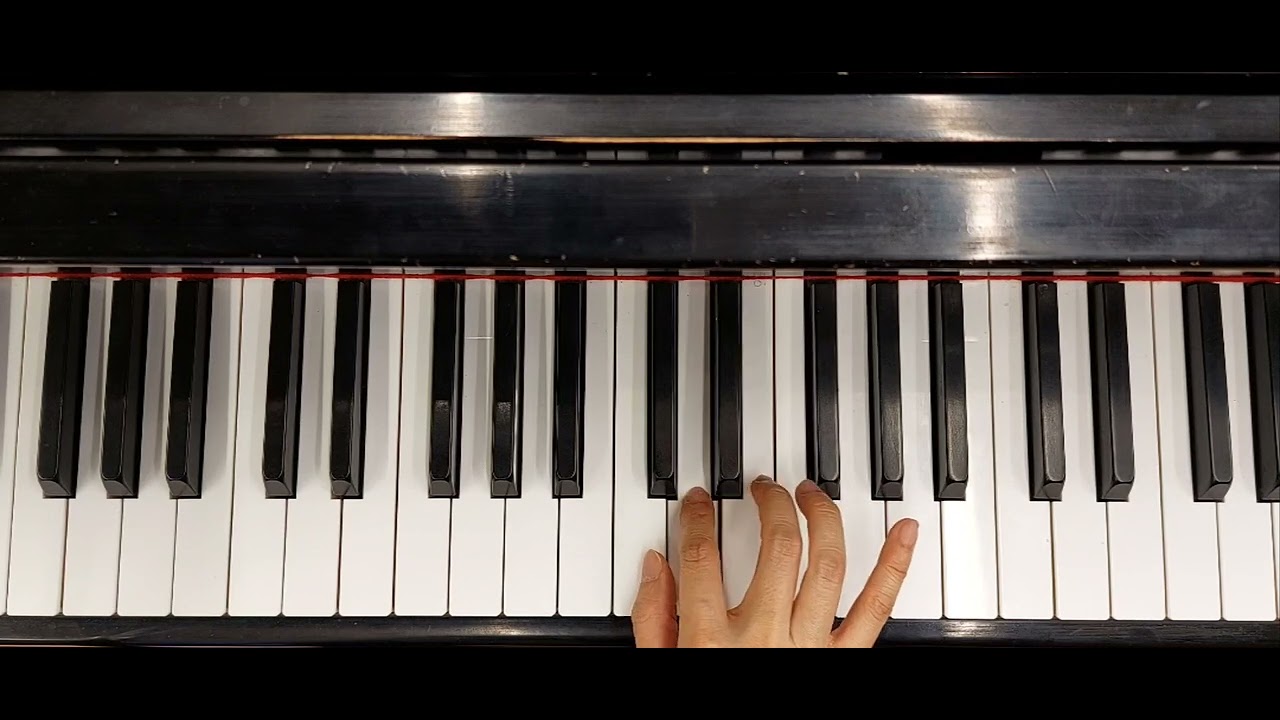 G major scale, right hand - YouTube
