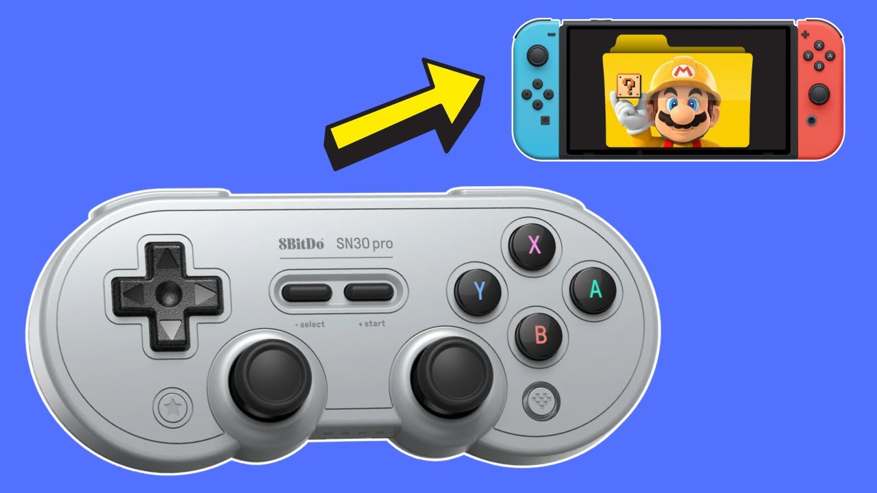 Cómo CONECTAR MANDO 8BITDO SN30 PRO en NINTENDO SWITCH | 100% REAL NO ...