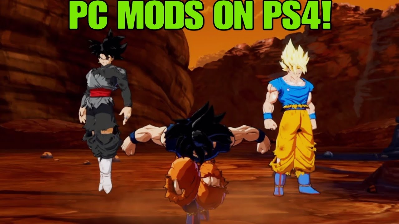 Dragon ball FighterZ | PC Mods on PS4!!! - YouTube