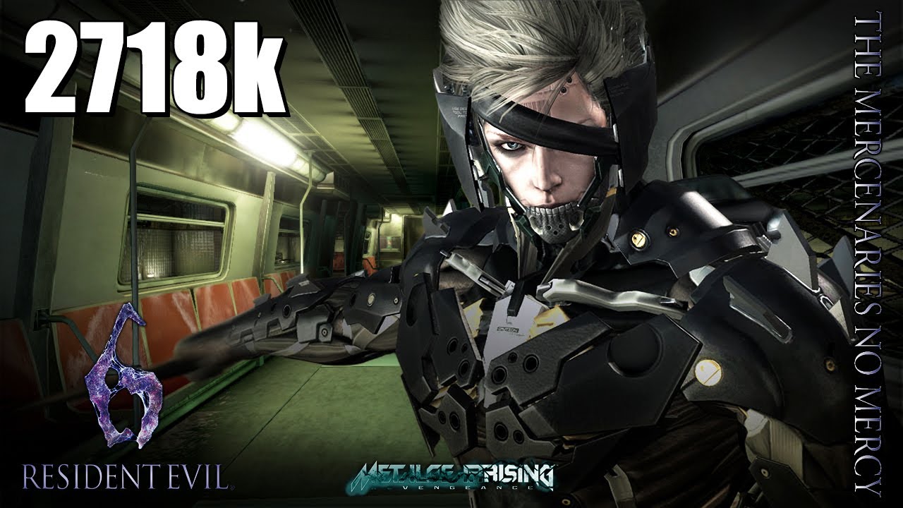 Metal Gear Evil 6 Mercenaries NM Rail Yard 2718k Raiden PC 60fps - YouTube