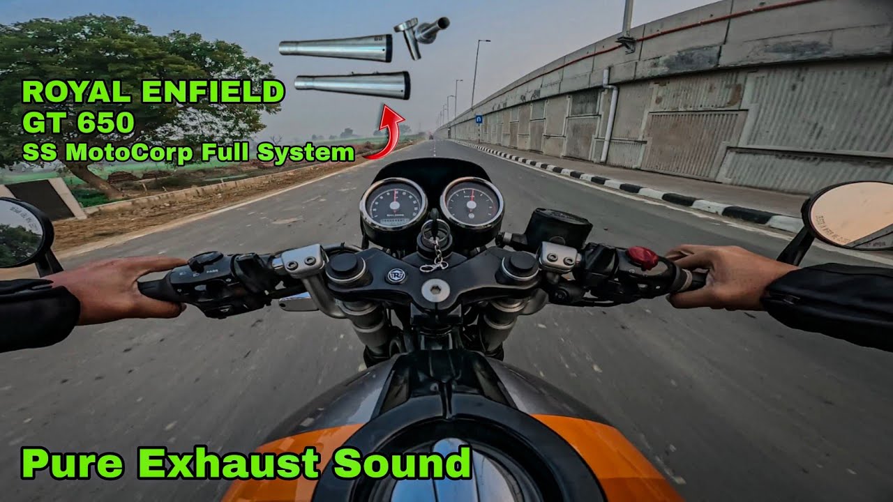 SS MotoCorp Full System || AEW 103 || Pure Exhaust Sound 🔊 Use ...