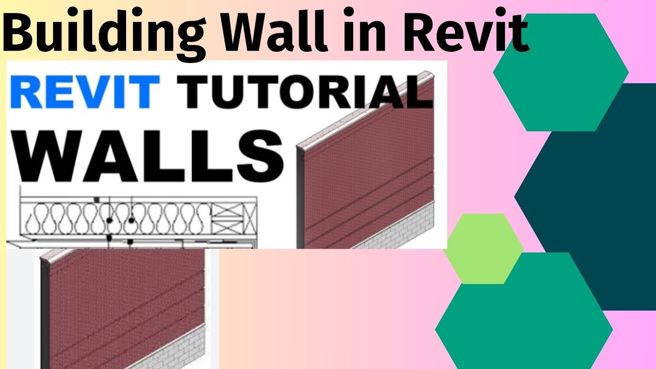 Drawing of Wall in Revit Architecture | Site Scope Design | New Video ...