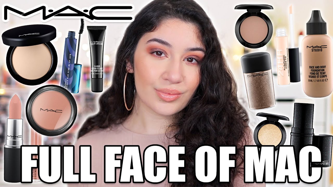 FULL FACE OF MAC COSMETICS | FAVS & OG PRODUCTS - YouTube