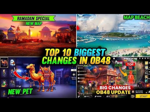FREE FIRE OB 48 UPDATE IS COMING GUN SKIN UPDATE NEW CHARACTER NEW ...