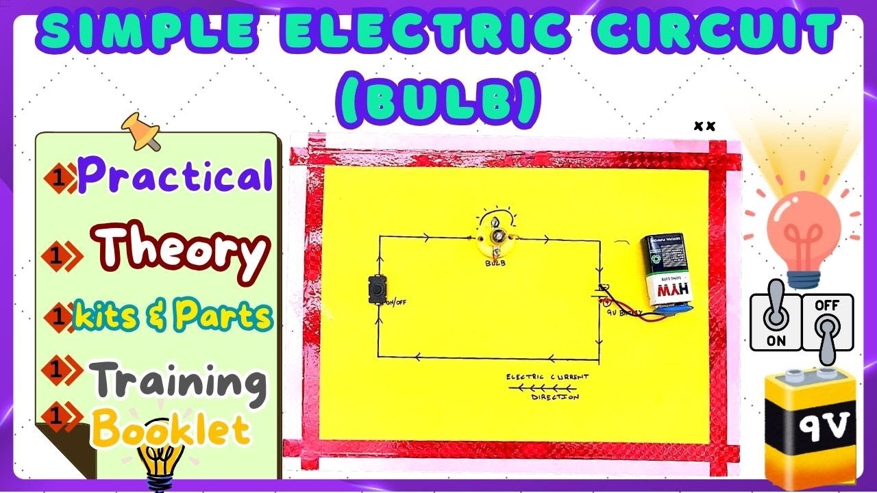 Simple Electronic Circuit Working Model | Easy Science Project for ...