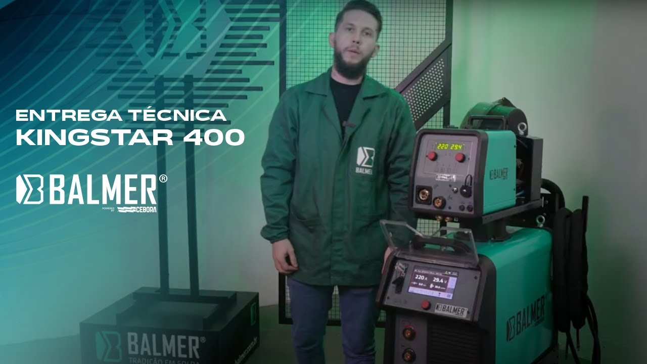 KINGSTAR 400 TS - Balmer by Cebora - YouTube