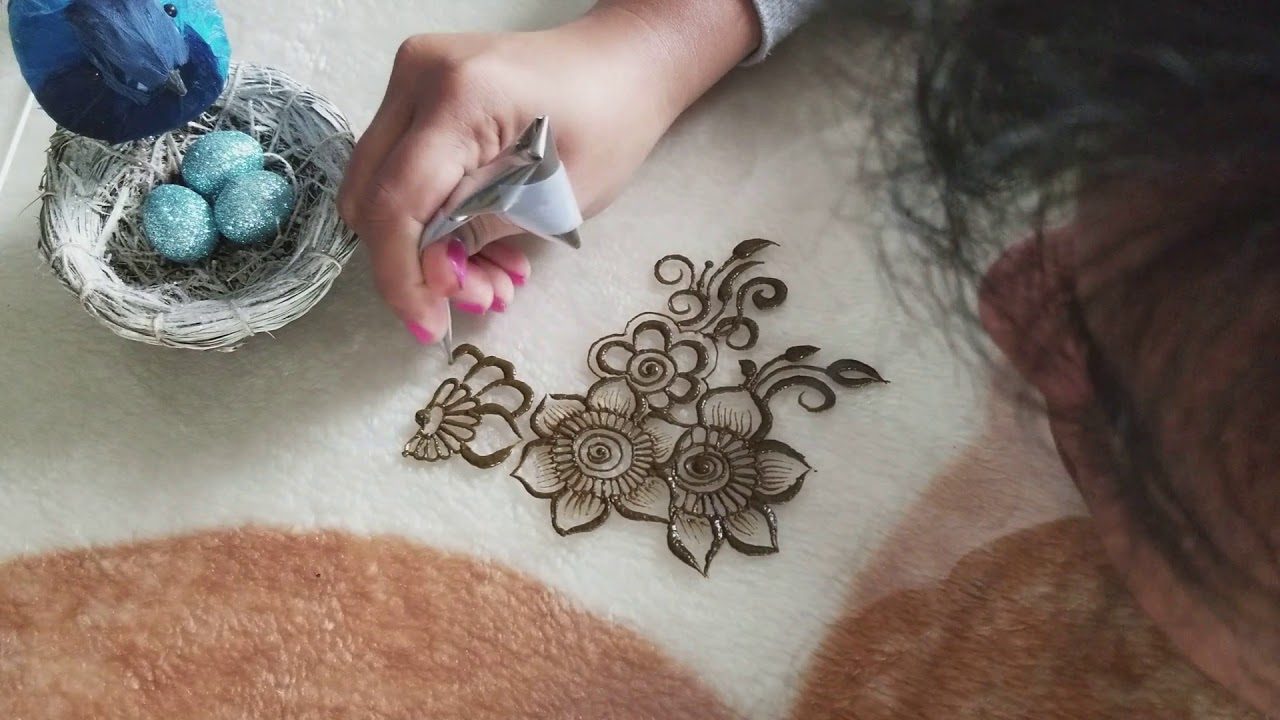 Hummingbird henna - YouTube