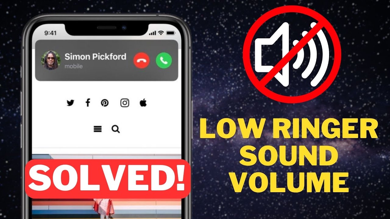 iPhone: How to Fix Ringer Sound Volume Gets Low On Incoming Calls - YouTube