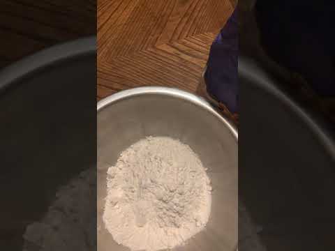 Add Flour to Mixing Bowl. - YouTube
