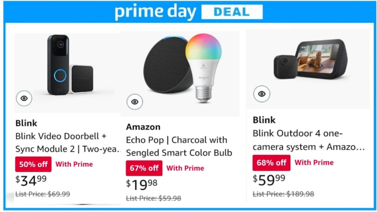 Amazon Prime Day Sale 2024 Deal : Save up to 67% on Amazon Devices such ...