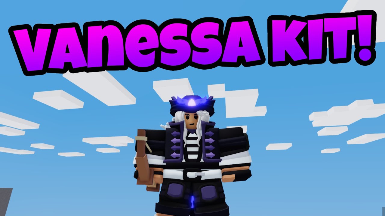 NEW VANESSA KIT! Roblox BedWars - YouTube