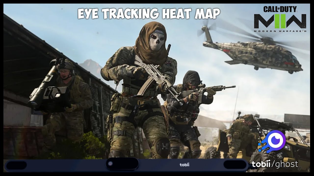 Part II // Heat Map Eye Tracking // Call of Duty Modern Warfare II ...