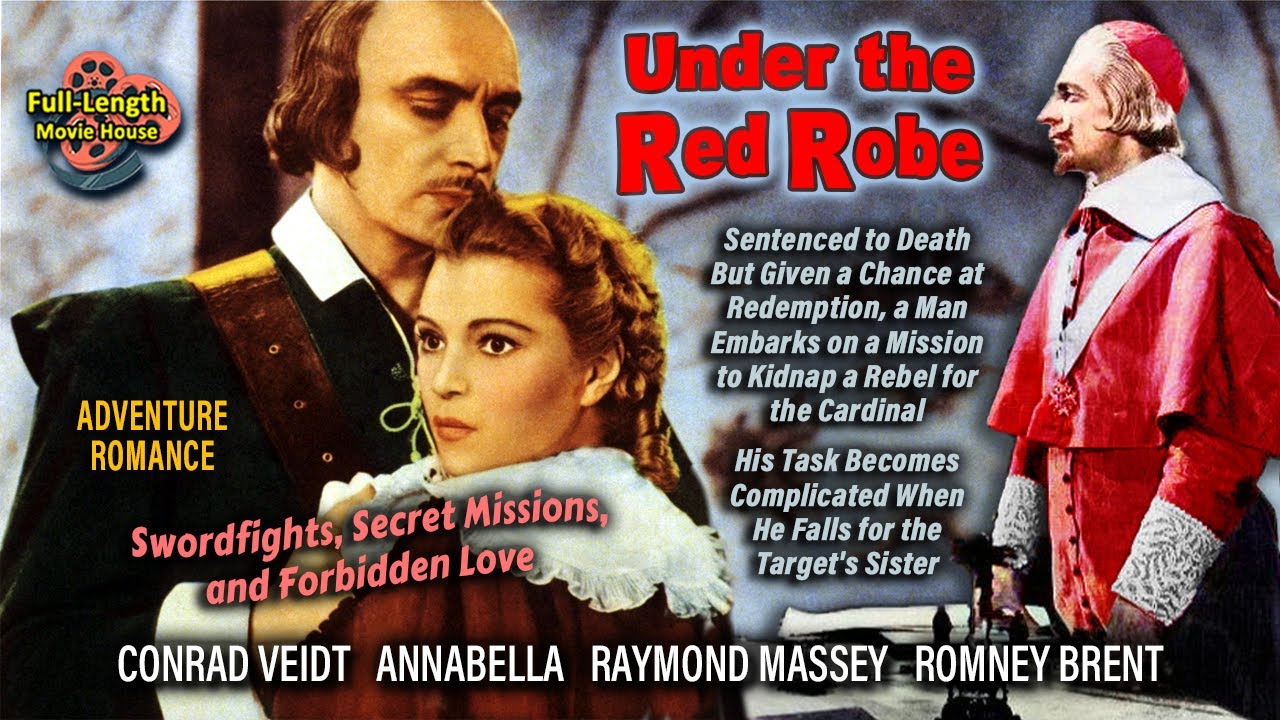 Under the Red Robe (1937) — Adventure Romance / Conrad Veidt, Annabella ...