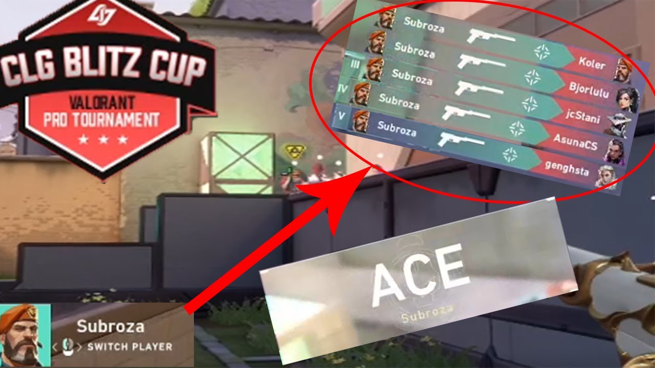 SUBROZA CLEAN ACE IN 7 BULLETS! Valorant Best Plays and Funny Moments ...
