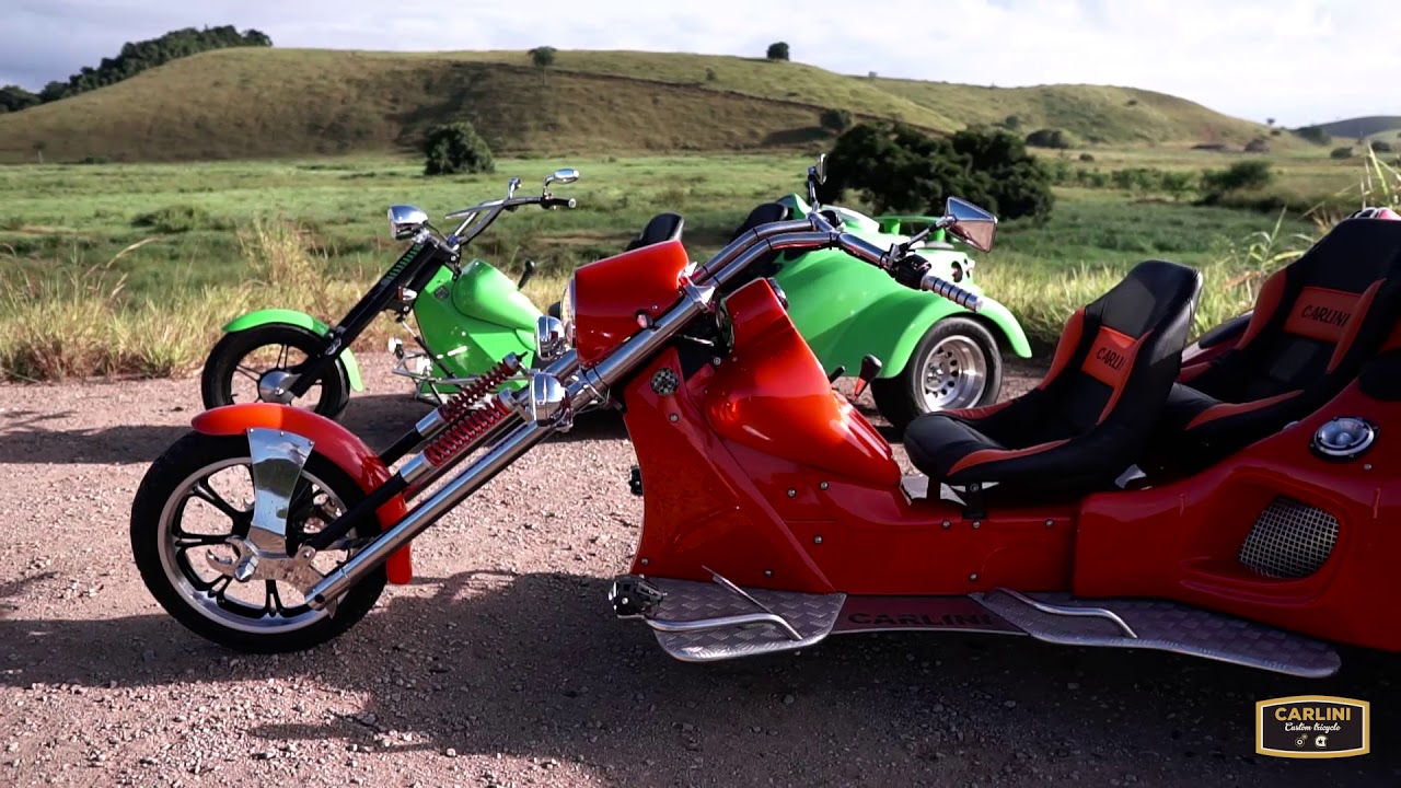 Carlini Moto Custom teste 02 - YouTube