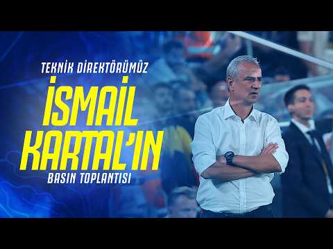 Teknik Direktörümüz İsmail Kartal'ın Maç Sonu Basın Toplantısı | Fenerbahçe 1-2 Beşiktaş