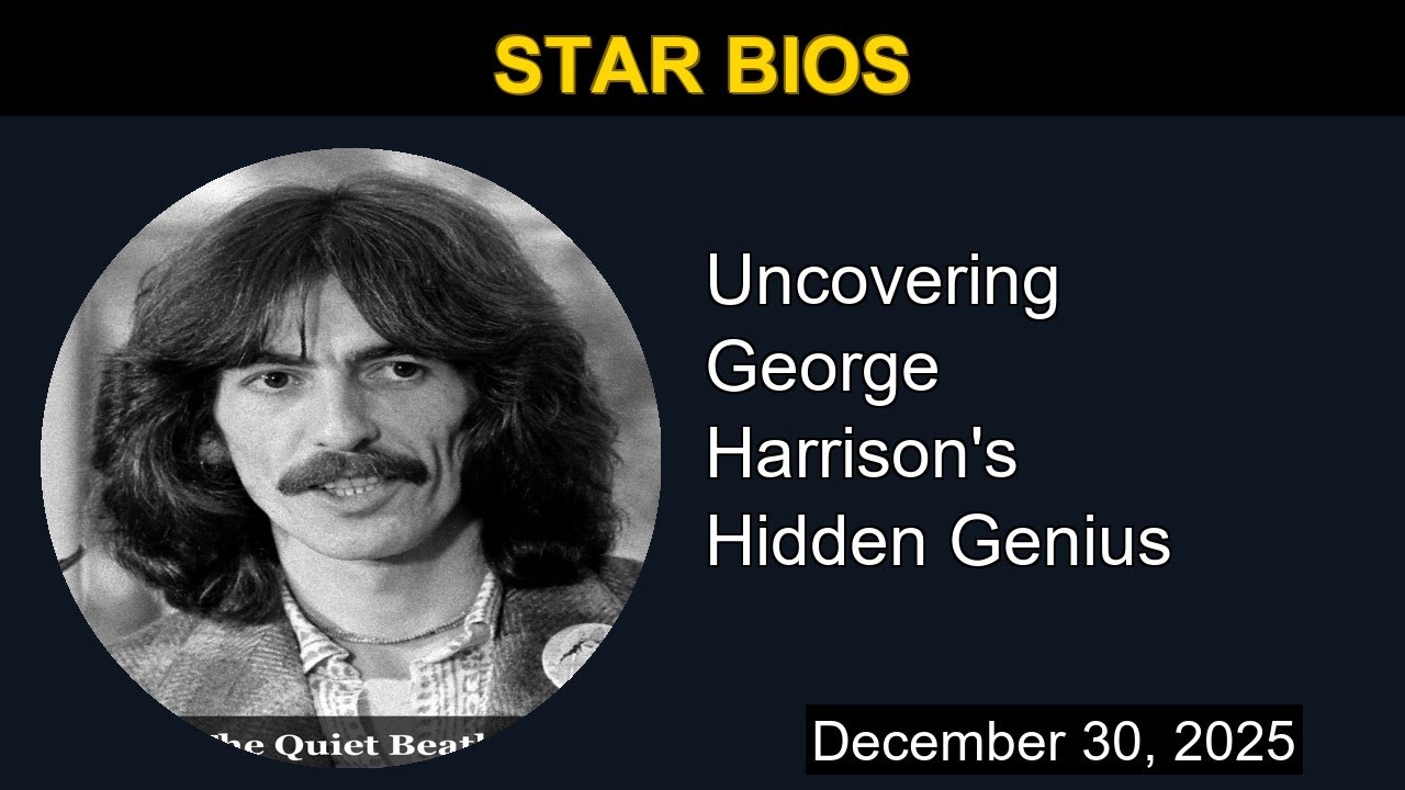 Uncovering George Harrison's Hidden Genius | Star Bios - YouTube