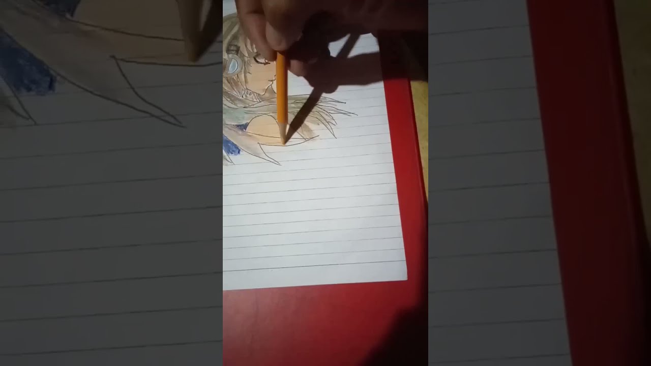 Drawing anime girl | Art Kilig #short - YouTube
