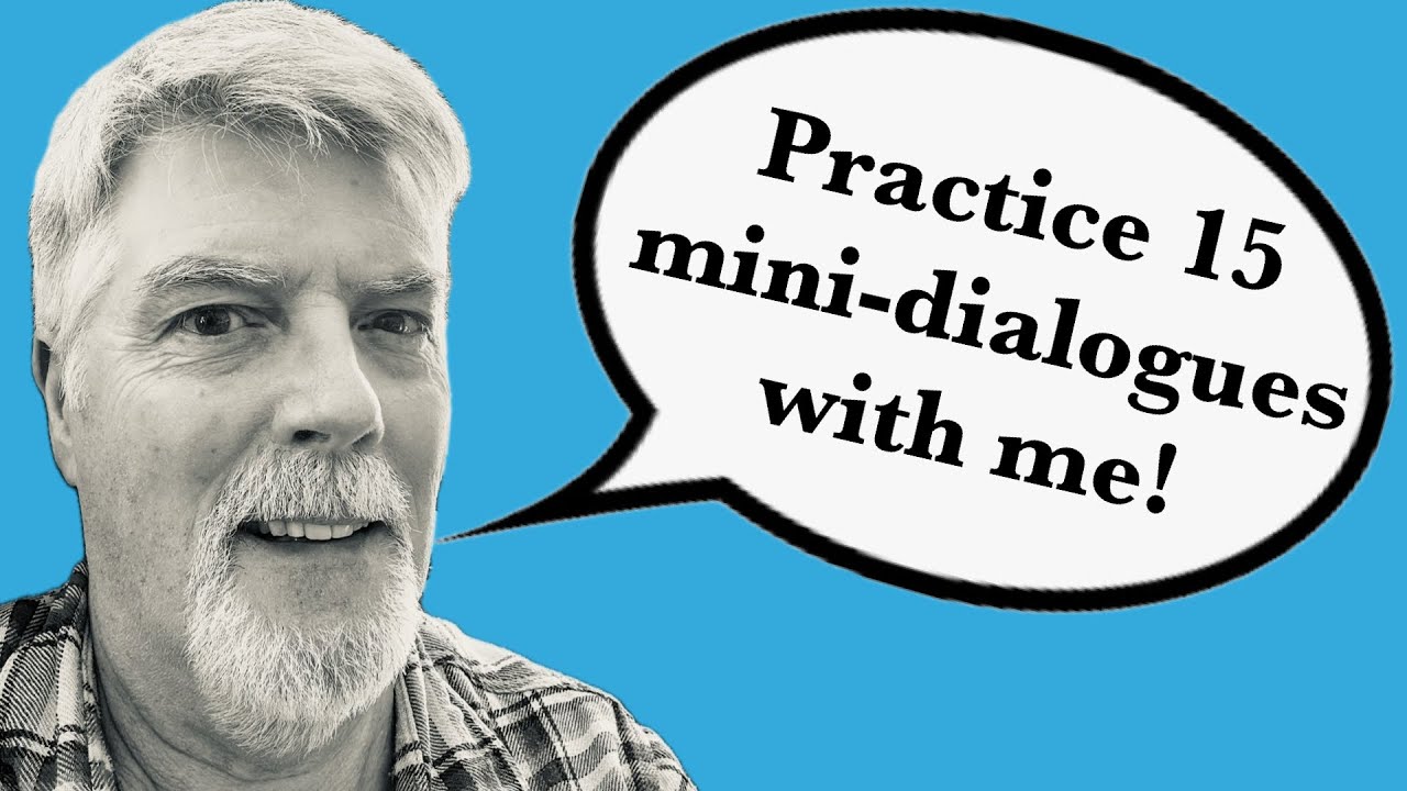 Oral English Practice for Fluency: Simple Past Tense Dialogues - YouTube