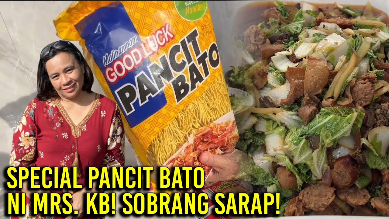 PANCIT BATO Recipe – Bicol’s Famous Noodle Dish You MUST Try! | Mrs. KB ...