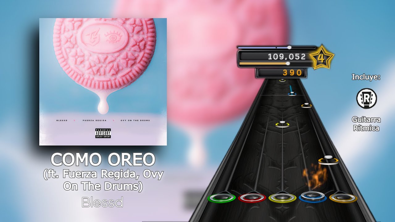 Blessd - Como Oreo (ft. Fuerza Regida, Ovy On The Drums) [CLONE HERO ...