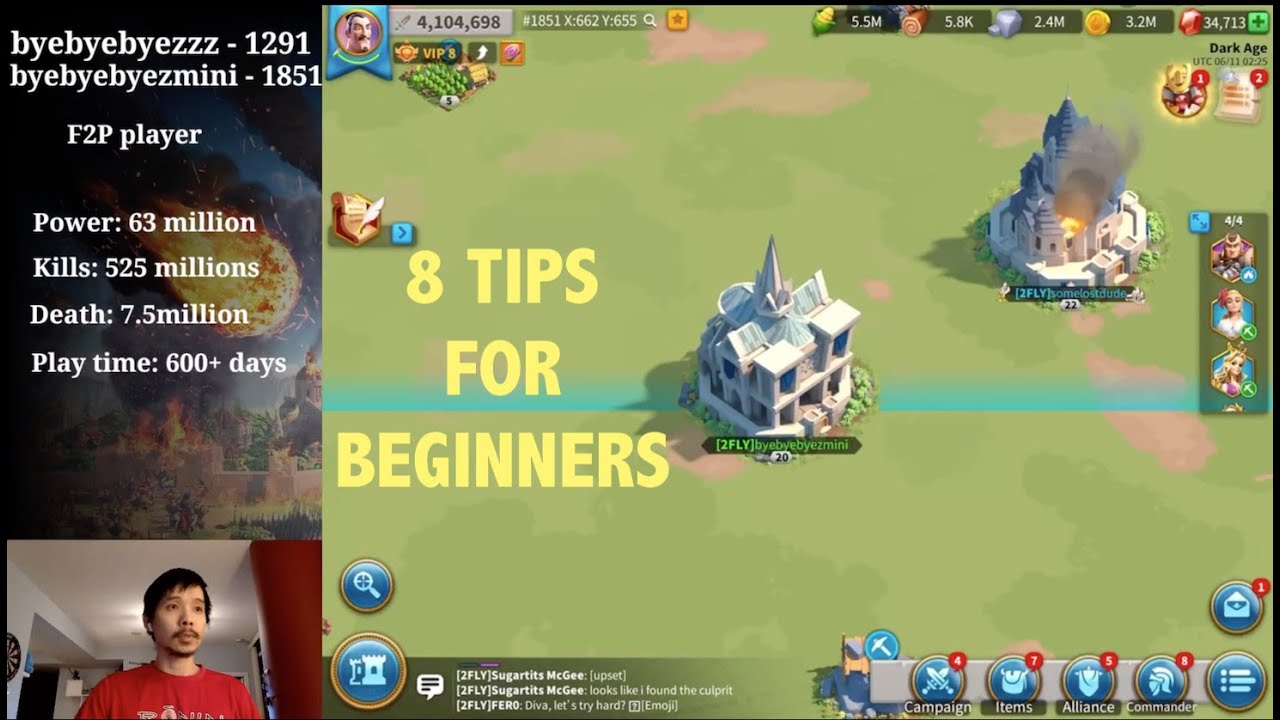 ROK - 8 Tips for beginners! - YouTube