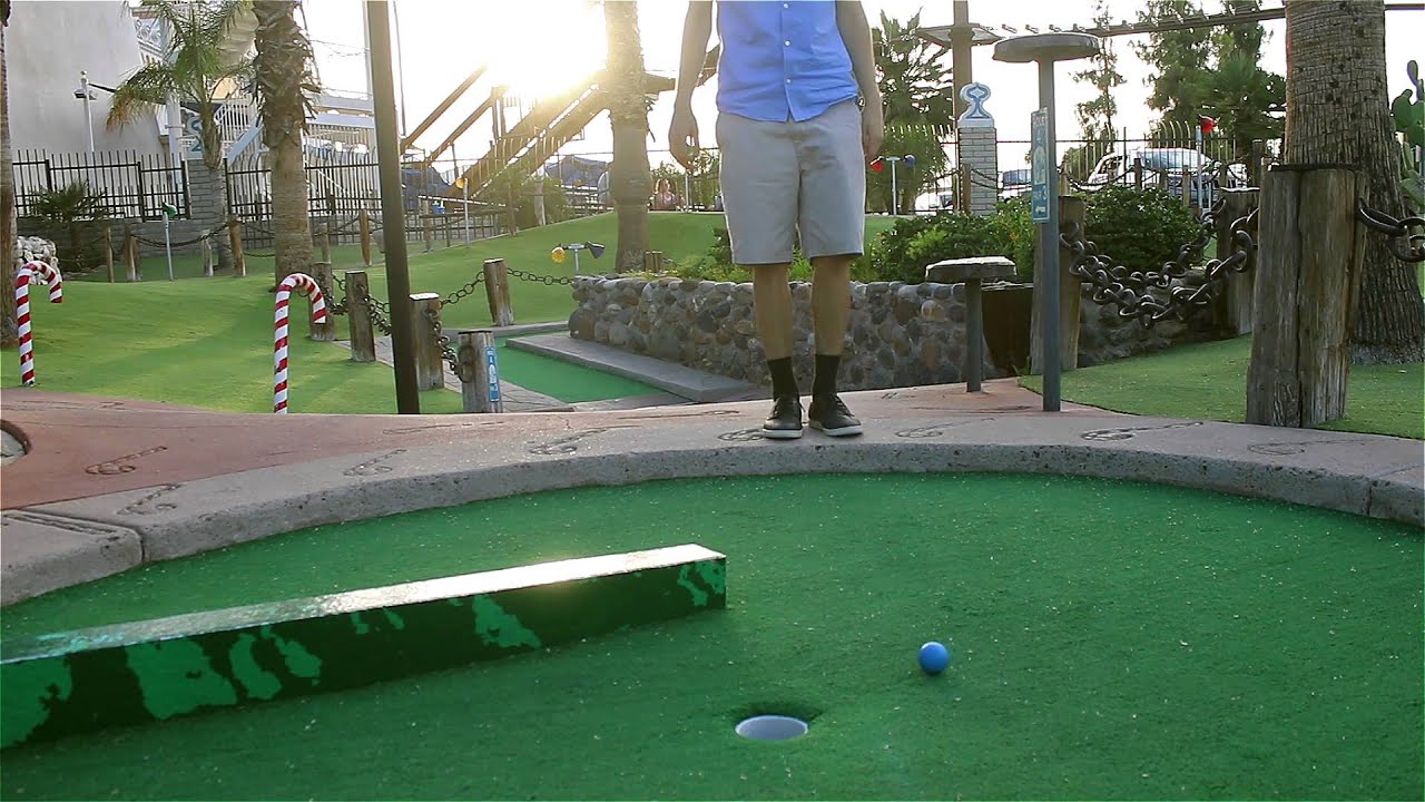 Foot Mini Golf Trickshots | Borgetti - YouTube
