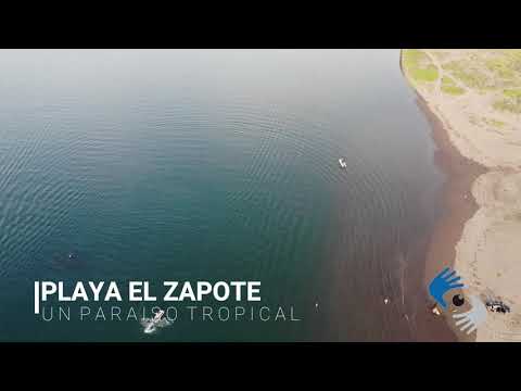 Playa El Zapote un paraíso tropical - YouTube