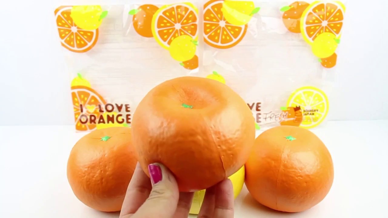 IBloom Orange Squishy - YouTube