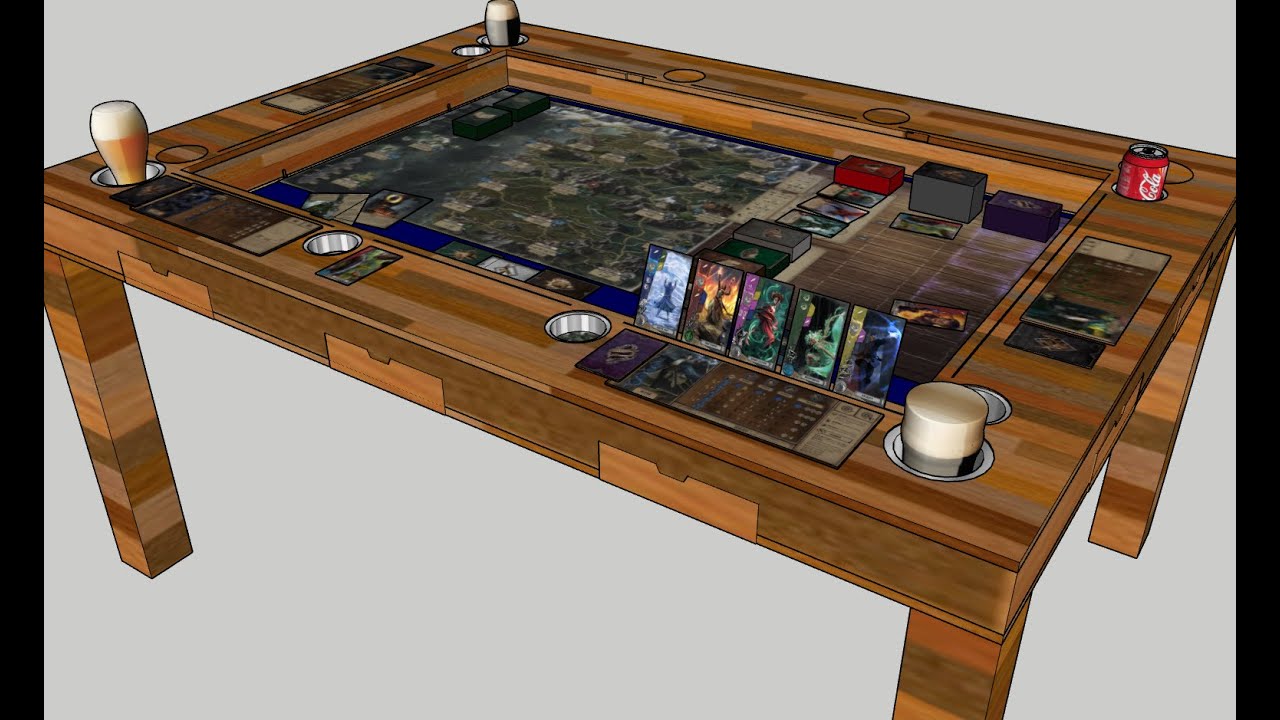 Board Game Table designed for The Witcher: Old World | The Witcher: Old ...