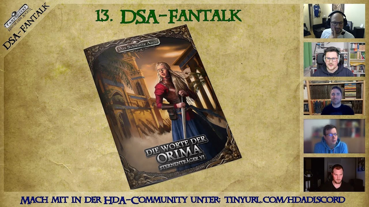 Die große DSA-Produktvorschau 2022 (13. DSA-Fantalk) VC#045 - YouTube