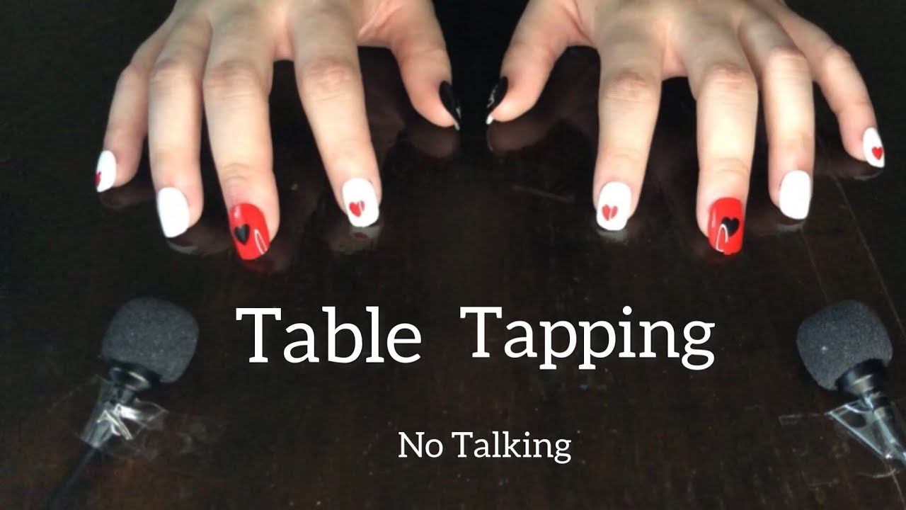 Relaxing Table Tapping and Scratching/ Fast Aggressive Tapping / 10 Min ...