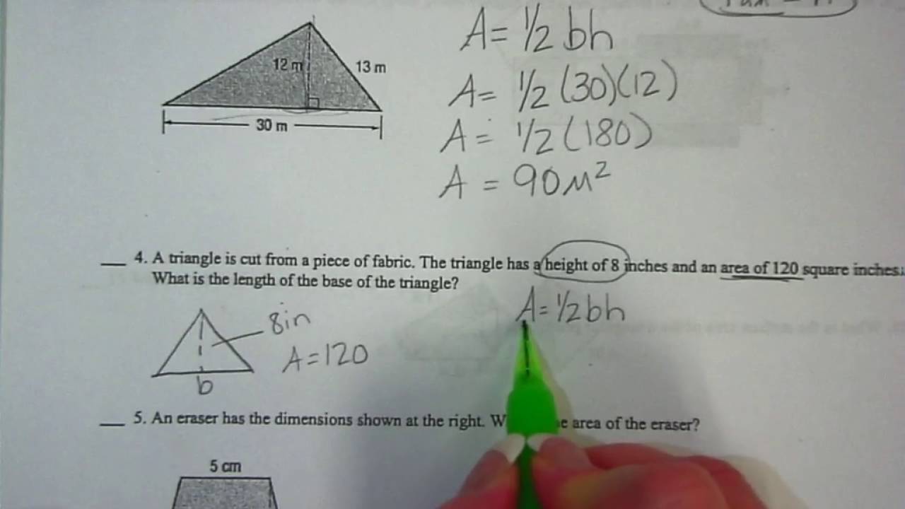 6th grade unit 5 study guide part 1 - YouTube