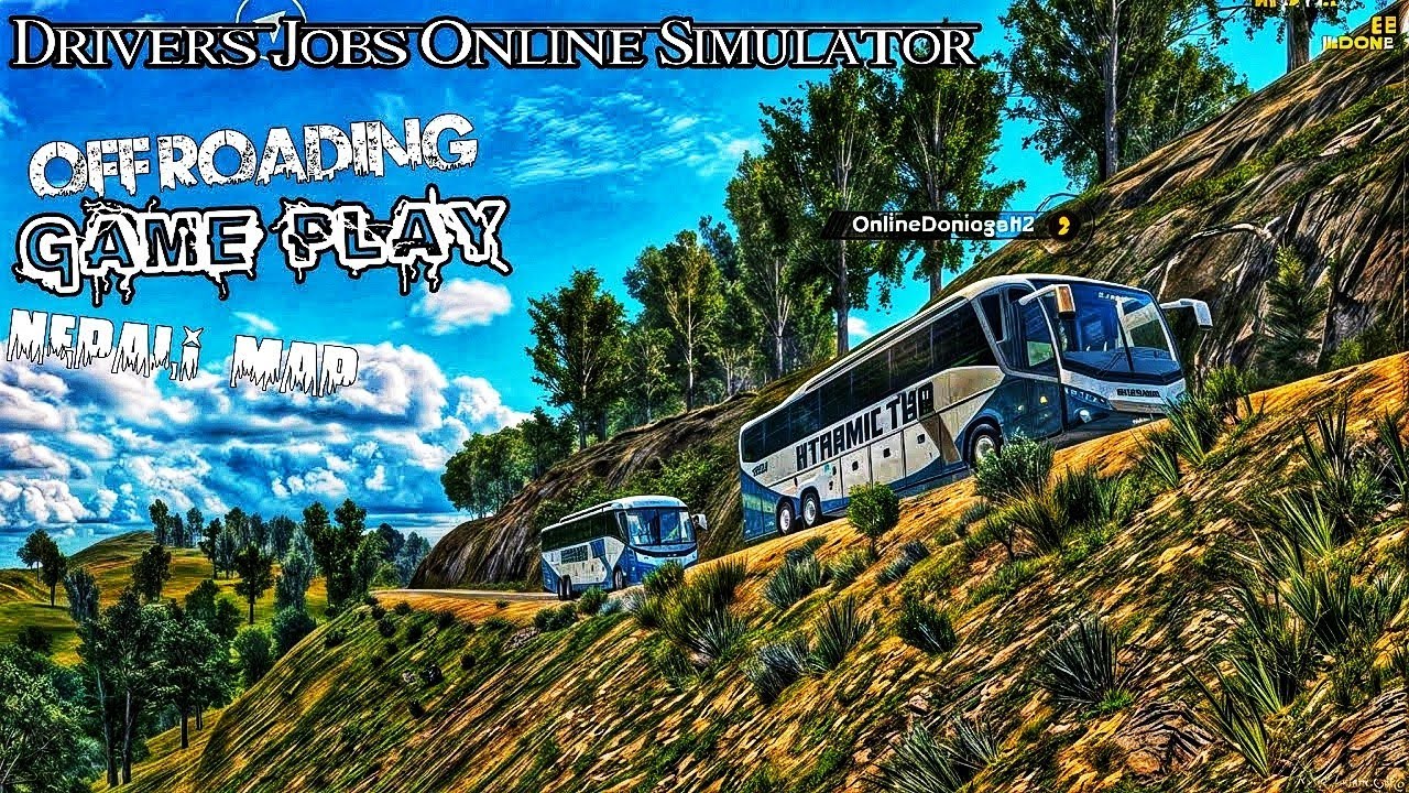 Offroading on Nepali Map | Drivers Jobs Online Simulator Gameplay ...