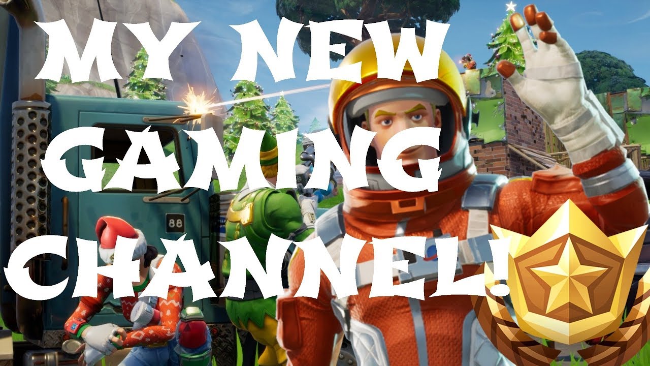 MY NEW FORTNITE YOUTUBE GAMING CHANNEL! *YouTube Gaming Channel, LINK ...