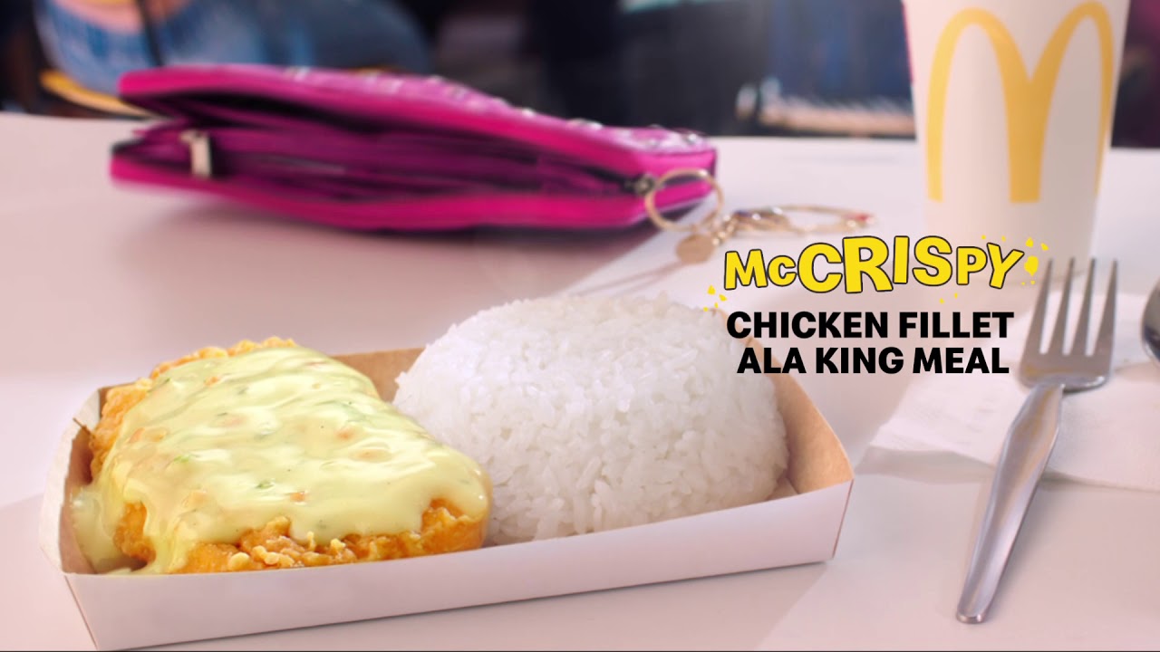 NGERA_McCRISPY CHICKEN FILLET ALA KING MEAL - YouTube
