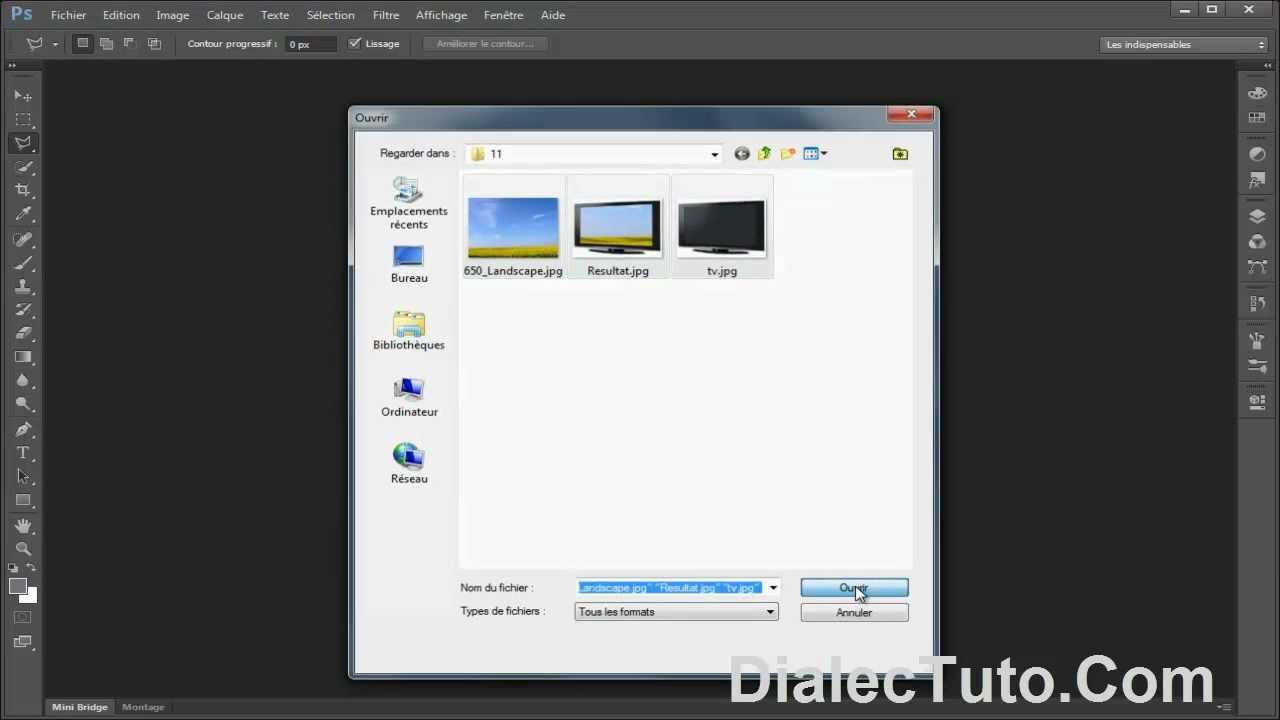 4. Outils Lasso et Lasso Polygonal - YouTube