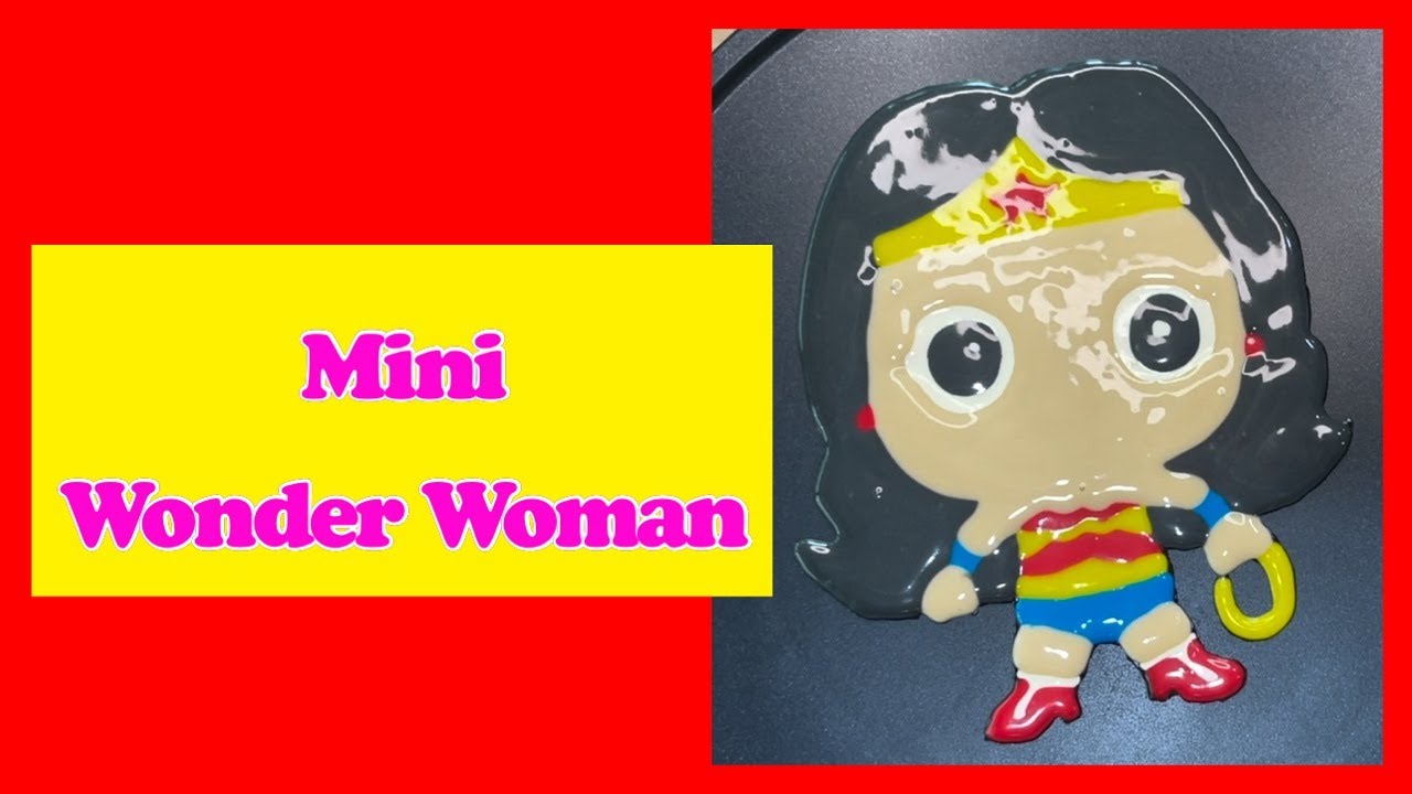 Superhero Pancake Art, Wonder Woman Pancake, DC Characters, Girl ...
