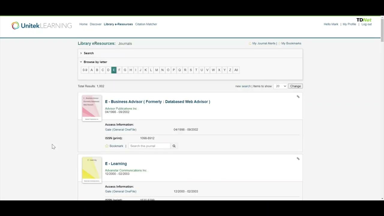 Introduction to the Library One Search Bar - YouTube