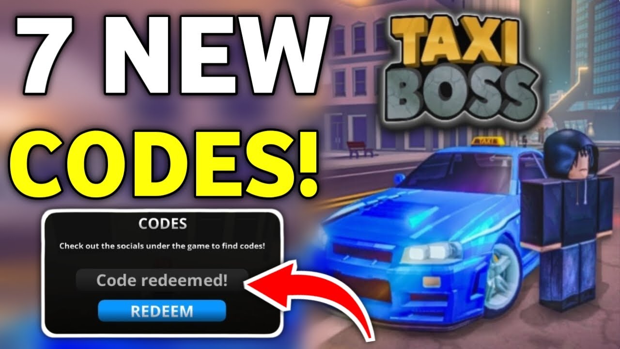 💥New💥 Taxi Boss Codes February 2025 - Roblox Taxi Boss Codes 2025 - YouTube