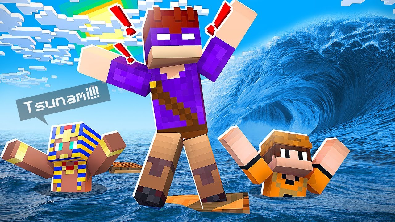 Minecraft: SOBREVIVA AO TSUNAMI NO MINECRAFT!! (Tsunami Mod) ‹ DONAT3LO ...